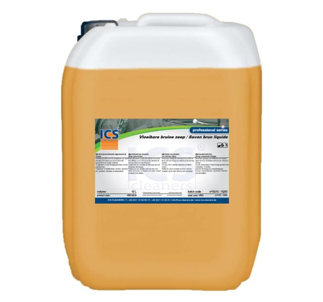 Vloeibare bruine zeep | vloerreiniger | werkplaats reinigingsproducten ...